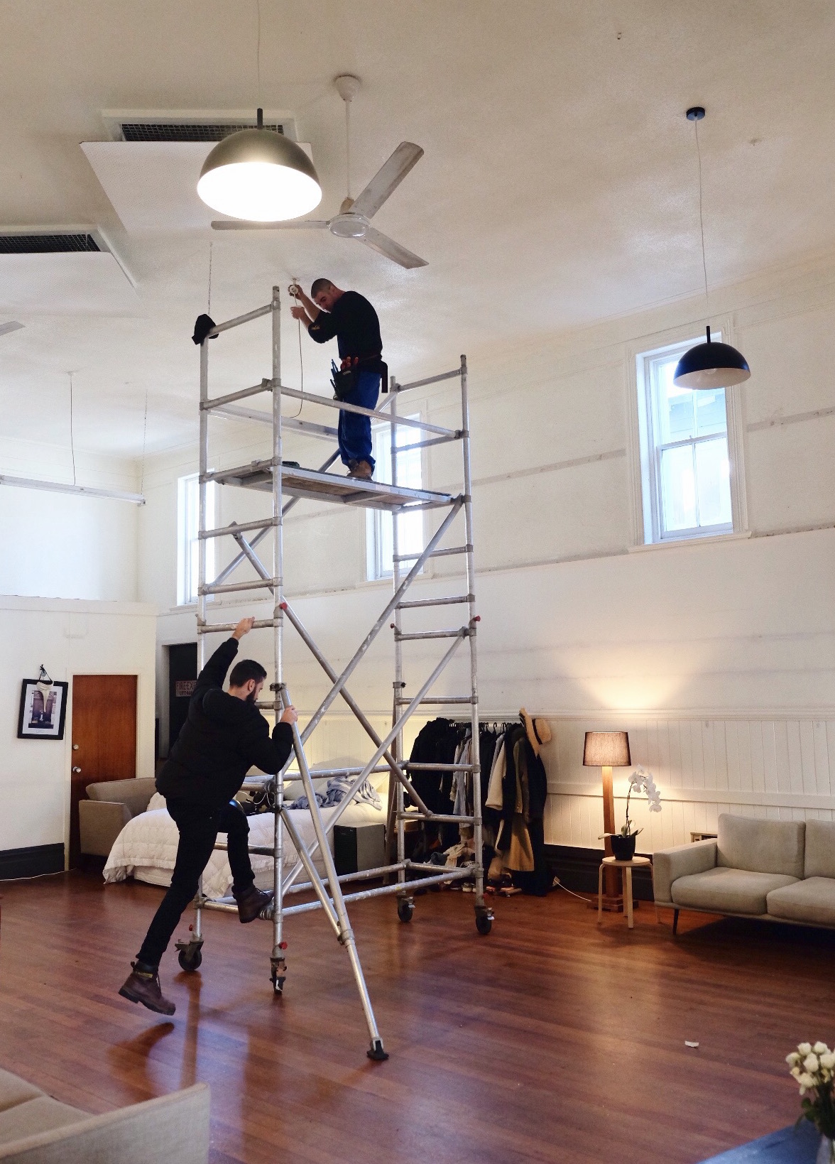 Hall we Need, a historical hall transformed to a dream home